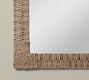 Cameron Jute Rectangular Mirror - 40"W x 55"H | Pottery Barn