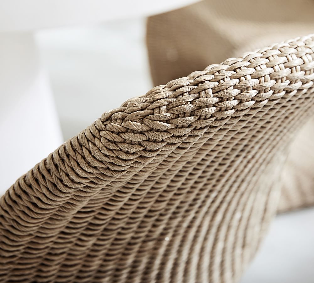 Encinitas Wicker Outdoor Dining Chair | Pottery Barn