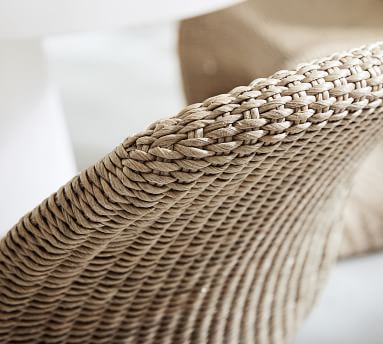 Encinitas Wicker Outdoor Dining Chair | Pottery Barn