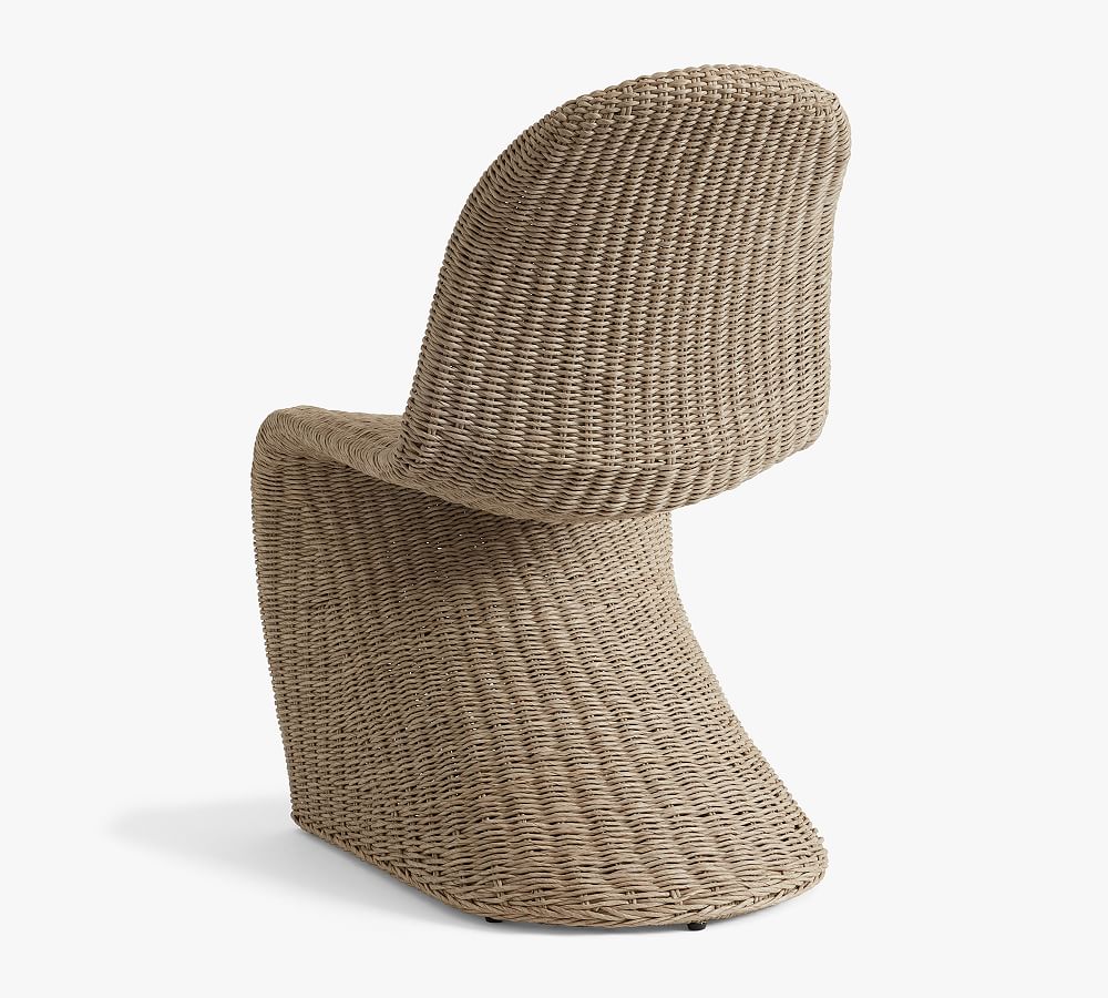 Encinitas Wicker Outdoor Dining Chair | Pottery Barn