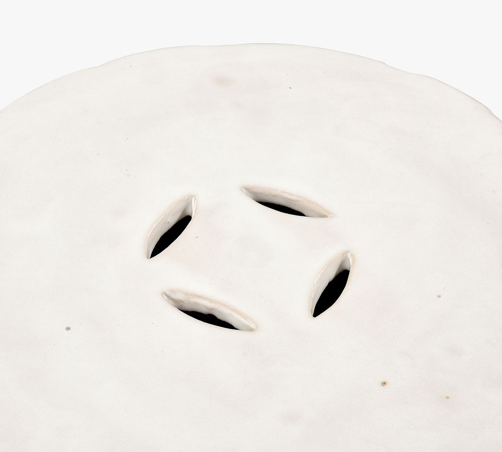 Calvin Ceramic Accent Stool | Pottery Barn