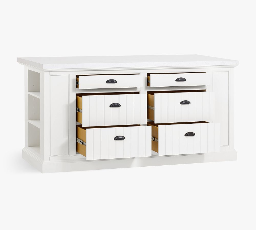 Aubrey Storage Kitchen Island | Pottery Barn