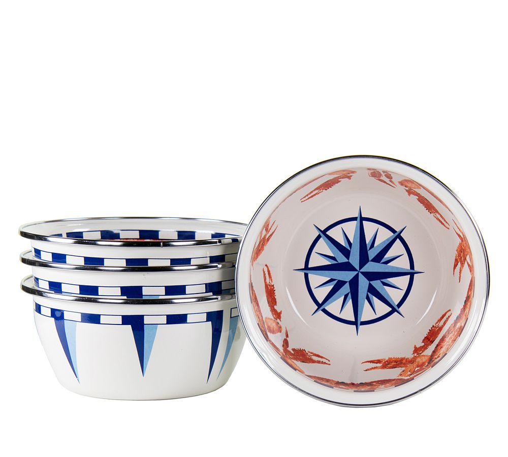 Golden Rabbit Crab House Enamel Collection | Pottery Barn