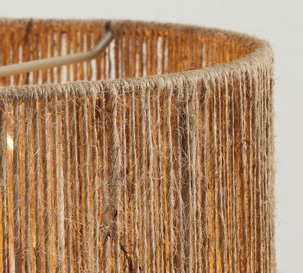 Camden Abaca Table Lamp | Pottery Barn