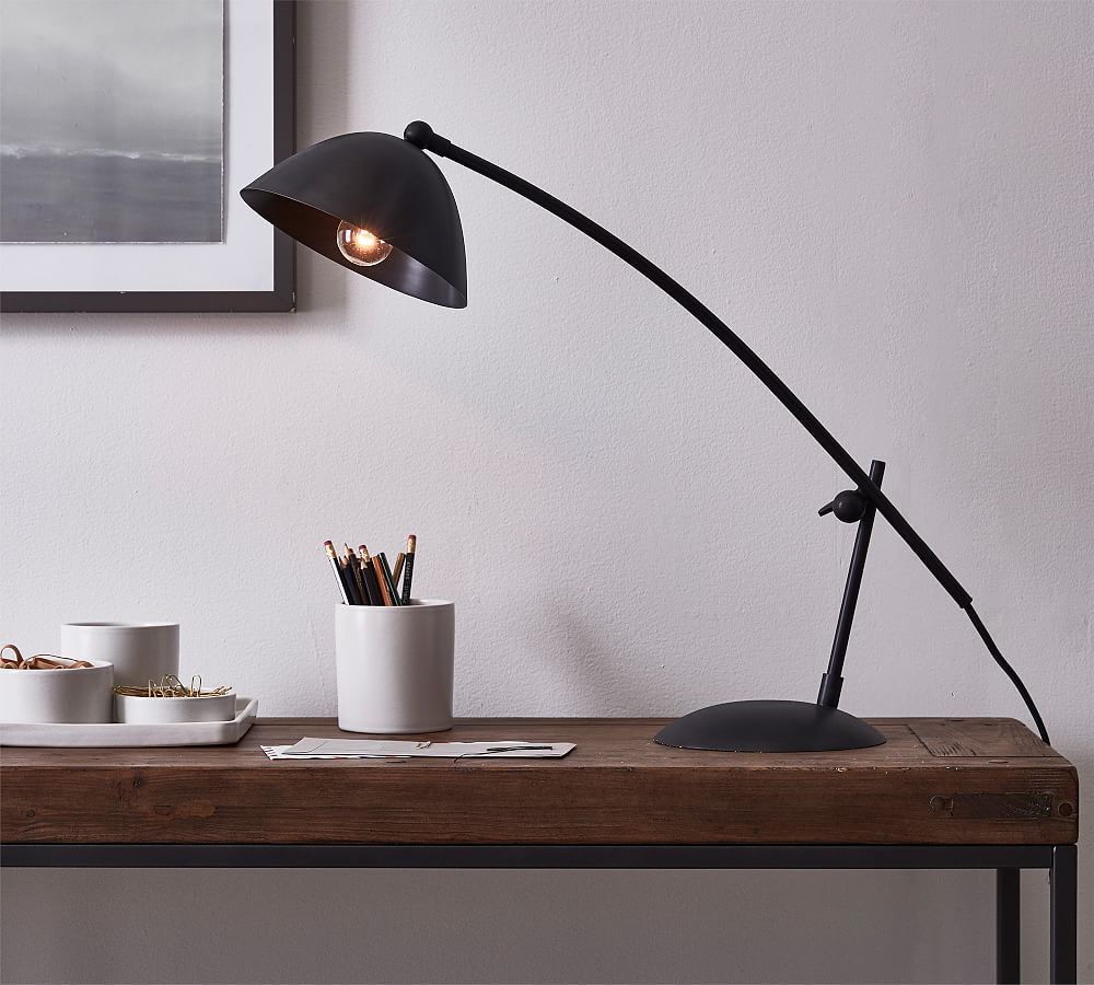 Ellie Task Table Lamp | Pottery Barn