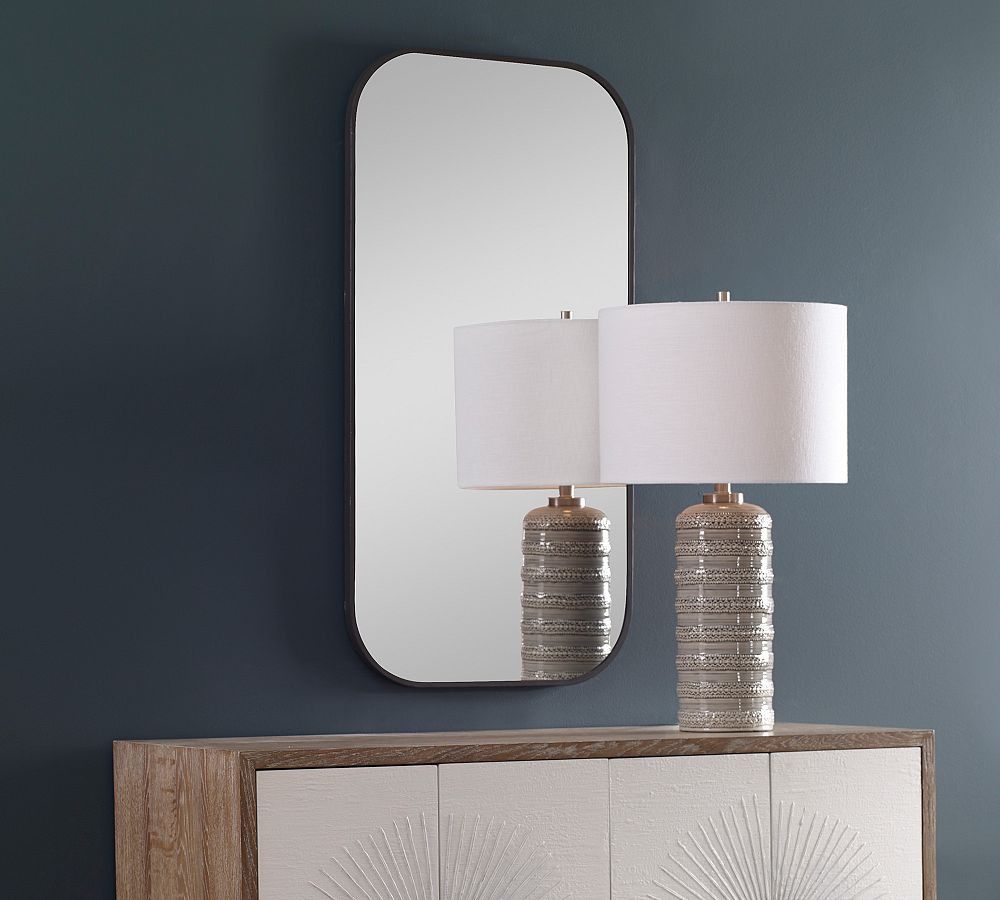 Nikkola Rectangular Wall Mirror | Pottery Barn