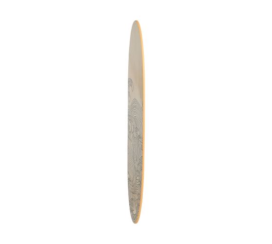 Wave Design Surfboard Wall Art | Pottery Barn