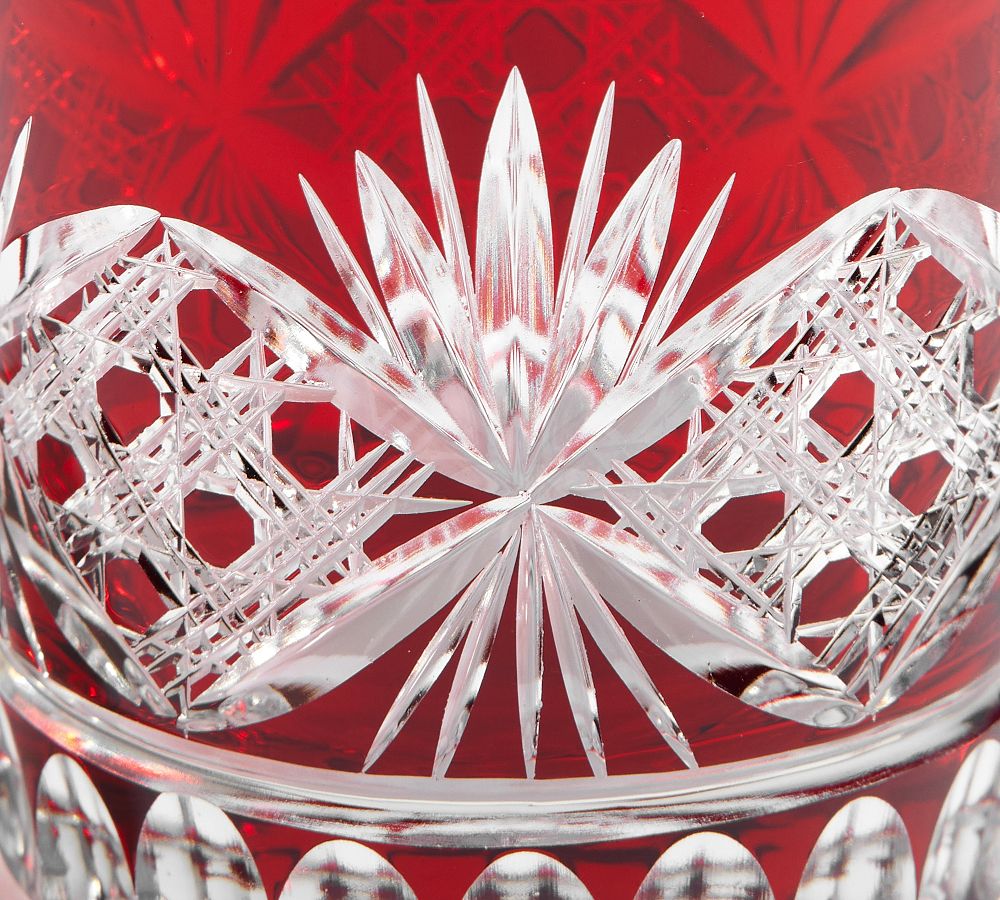 Antique Cut Double Old Fashioned Glasses | Pottery Barn