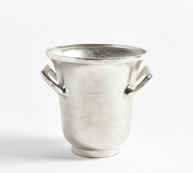 Rustic Metal Handcrafted Ice Bucket | Pottery Barn