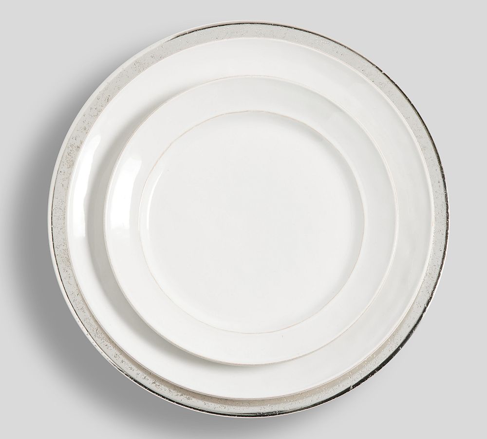 Rustic Metal Handcrafted Charger Plate | Pottery Barn