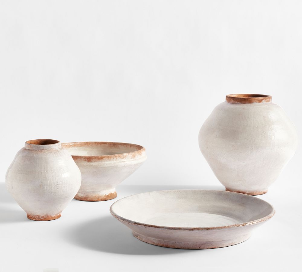 Handcrafted Glazed Terracotta Ceramic Collection | Pottery Barn