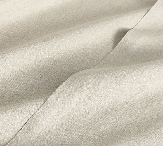 Classic Belgian Flax Linen Sheet Set | Pottery Barn