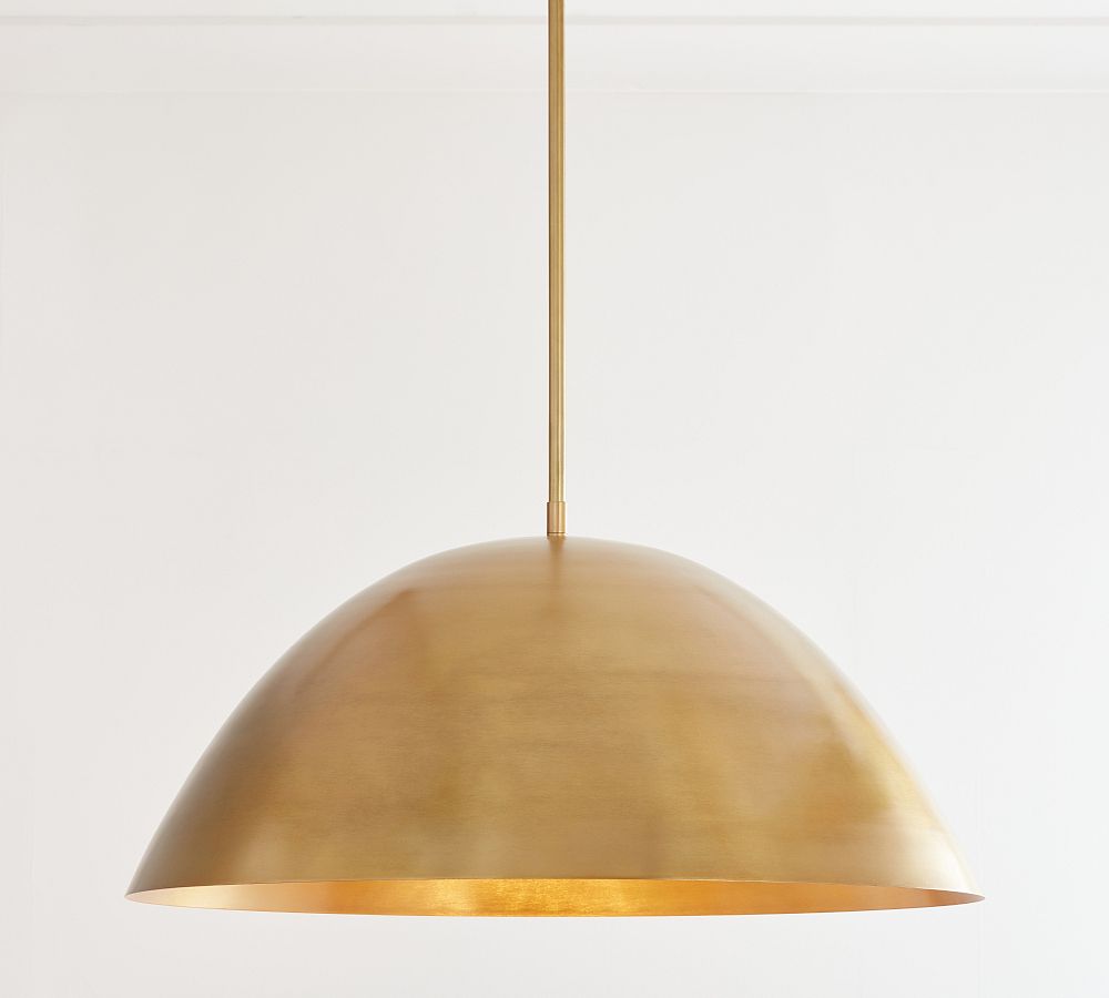 Sloane Metal Dome Pendant | Pottery Barn