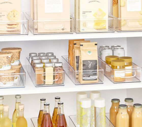 Clear Utility Storage Bin Collection | Pottery Barn