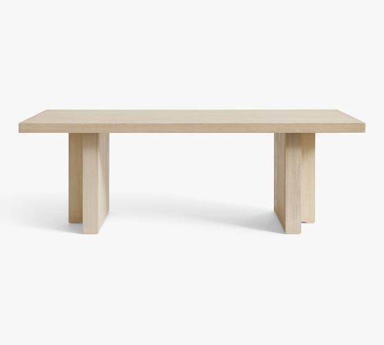 Mirada Slab Outdoor Dining Table | Pottery Barn