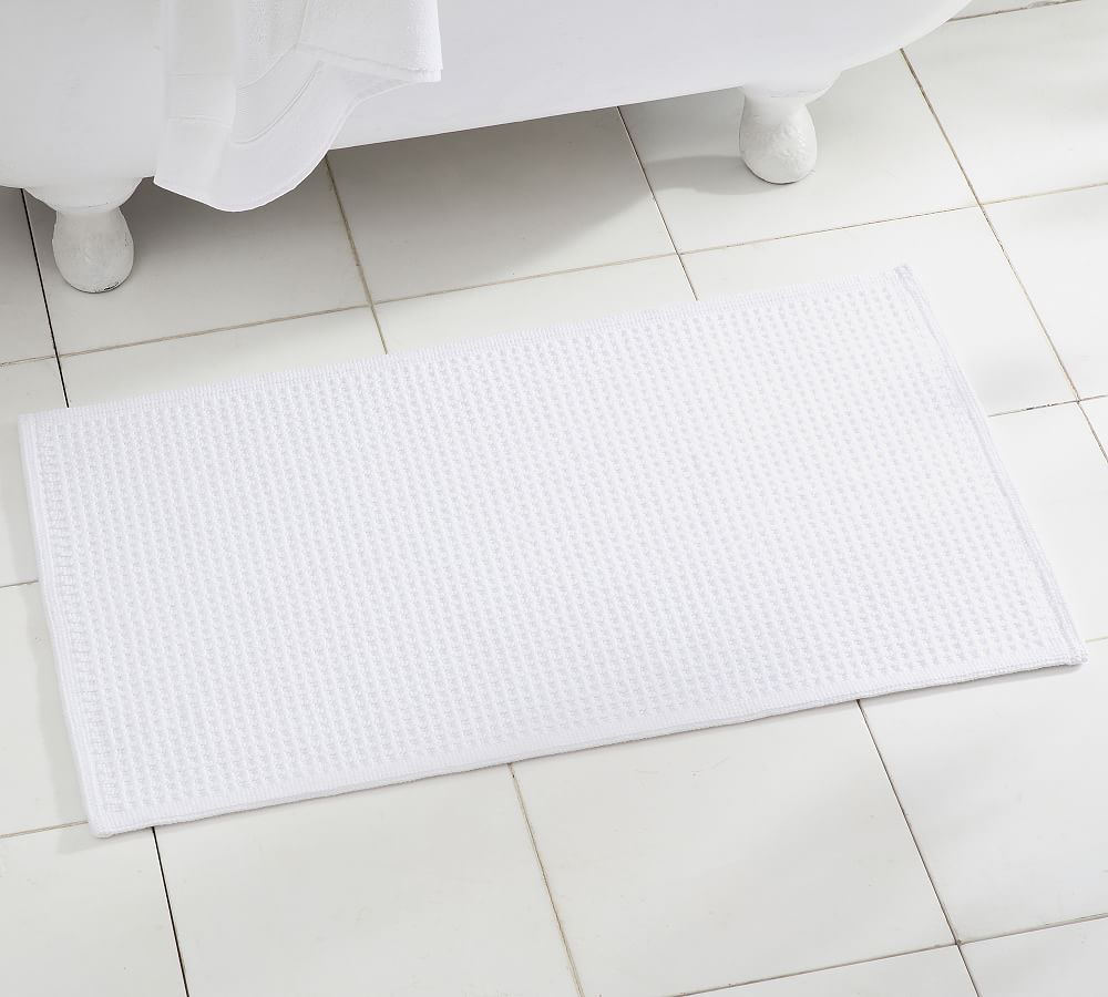Waffle Weave Bath Mat | Pottery Barn