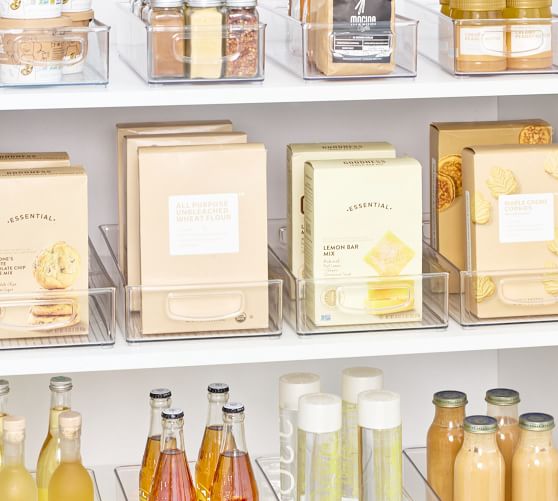 Clear Utility Storage Bin Collection | Pottery Barn