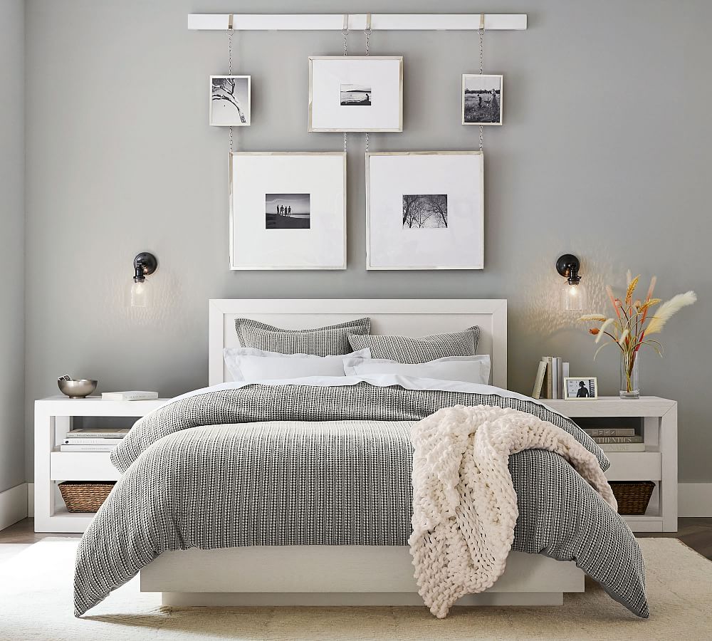 Dillon Platform Bed & Headboard | Pottery Barn