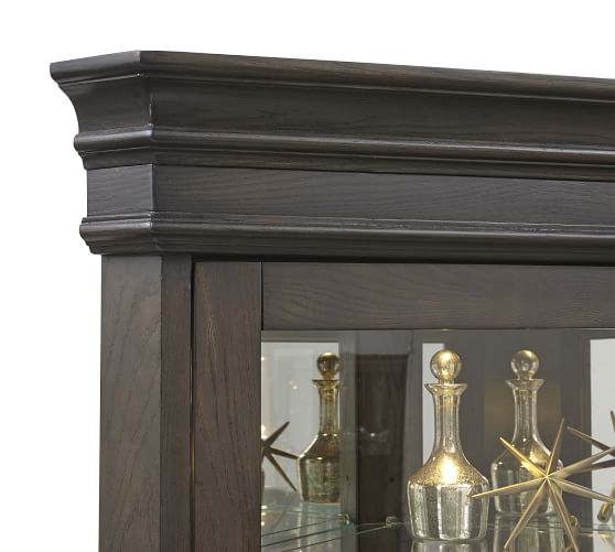 Tiff Corner Curio Cabinet | Pottery Barn