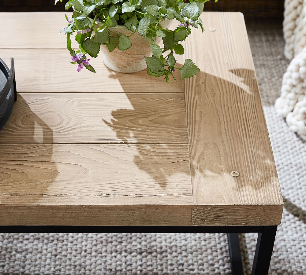 Malcolm 48" Rectangular Outdoor Coffee Table | Pottery Barn