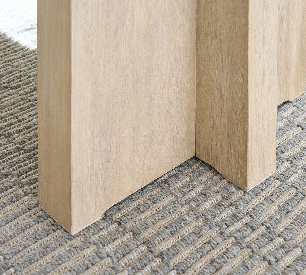 Mirada Slab Outdoor Dining Table | Pottery Barn