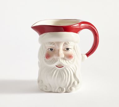 Santa Claus Pitcher | Pottery Barn