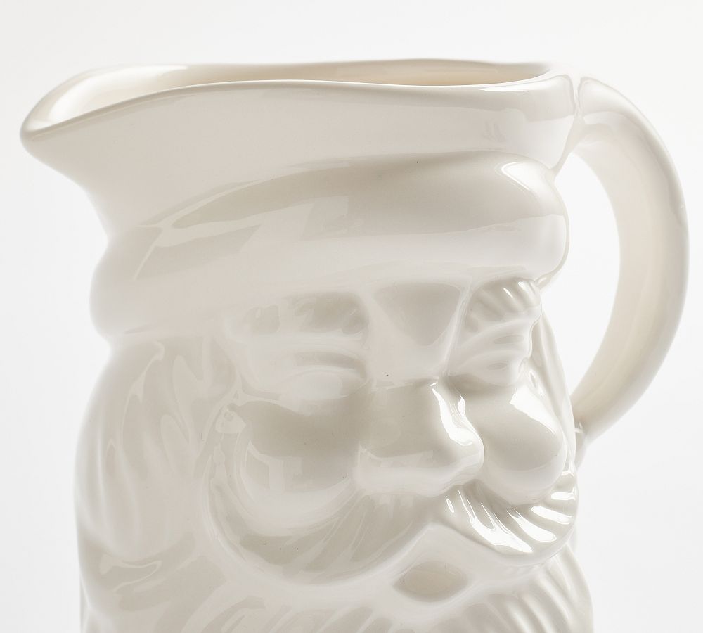 Santa Claus Pitcher | Pottery Barn