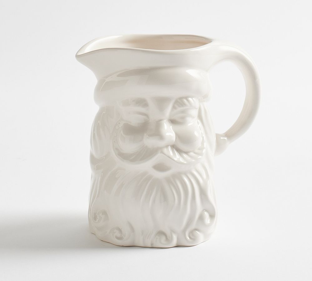 Santa Claus Pitcher | Pottery Barn
