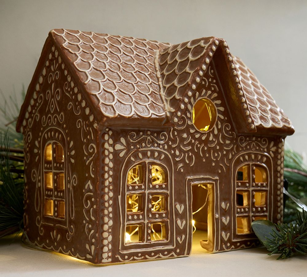 Gingerbread Village Houses | Pottery Barn