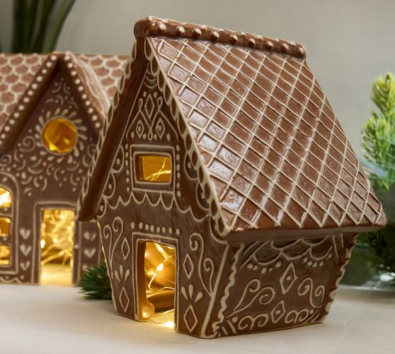 Gingerbread Village Houses | Pottery Barn