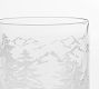 Rustic Forest Cocktail Glasses - Set of 4 | Pottery Barn