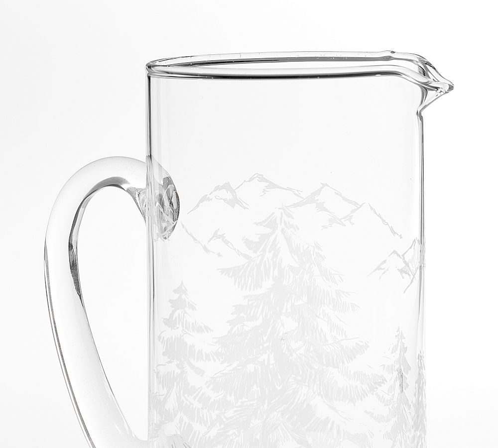 Rustic Forest Pitcher | Pottery Barn