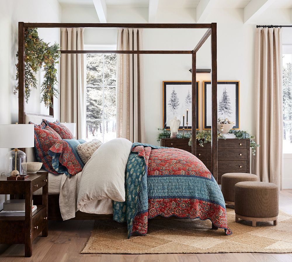 Bridget Handcrafted Reversible Quilt | Pottery Barn