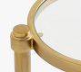 Everson Round Glass C-Table | Pottery Barn