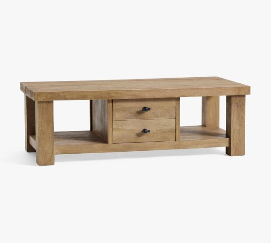 Oakleigh Rectangular Coffee Table | Pottery Barn