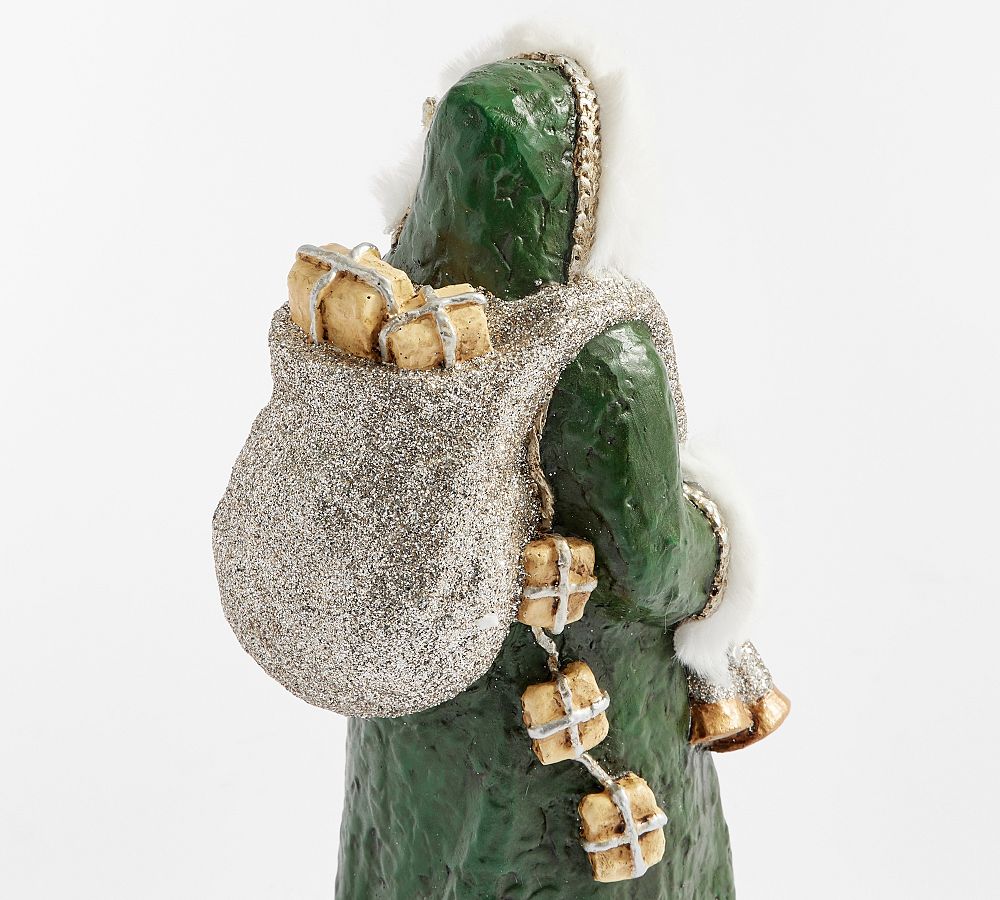 Handcrafted Santa Claus Figures | Pottery Barn