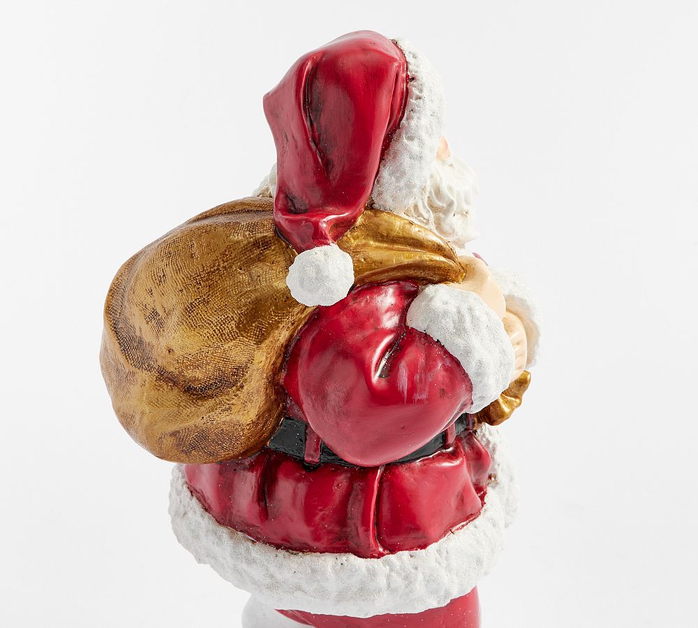Handcrafted Santa Claus Figures | Pottery Barn