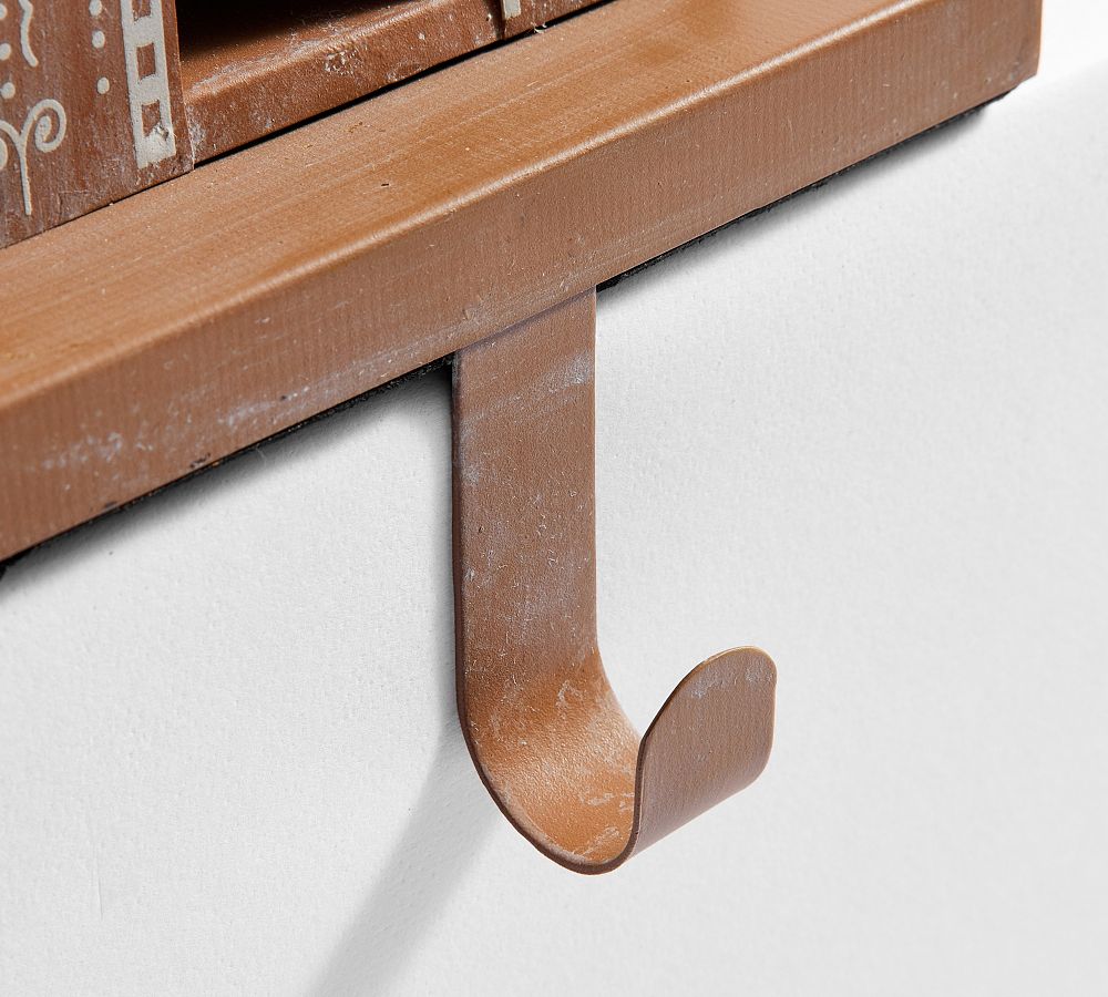 Gingerbread Stocking Holders | Pottery Barn