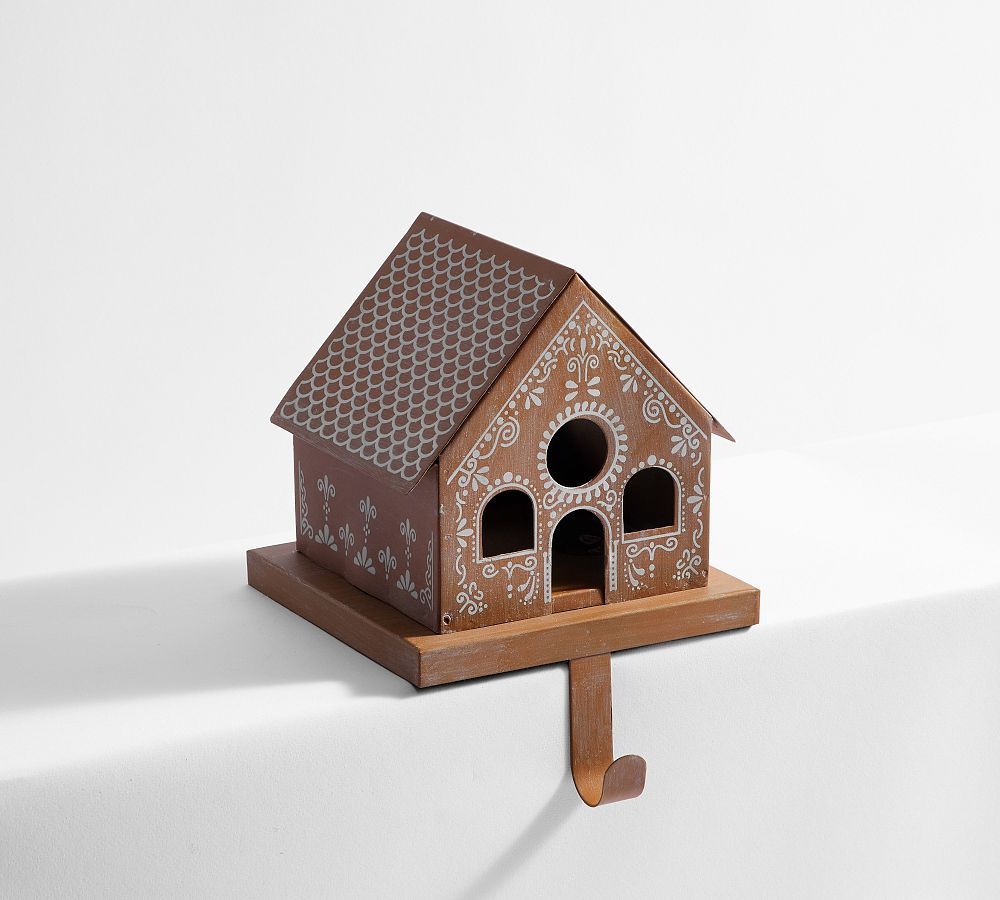 Gingerbread Stocking Holders | Pottery Barn