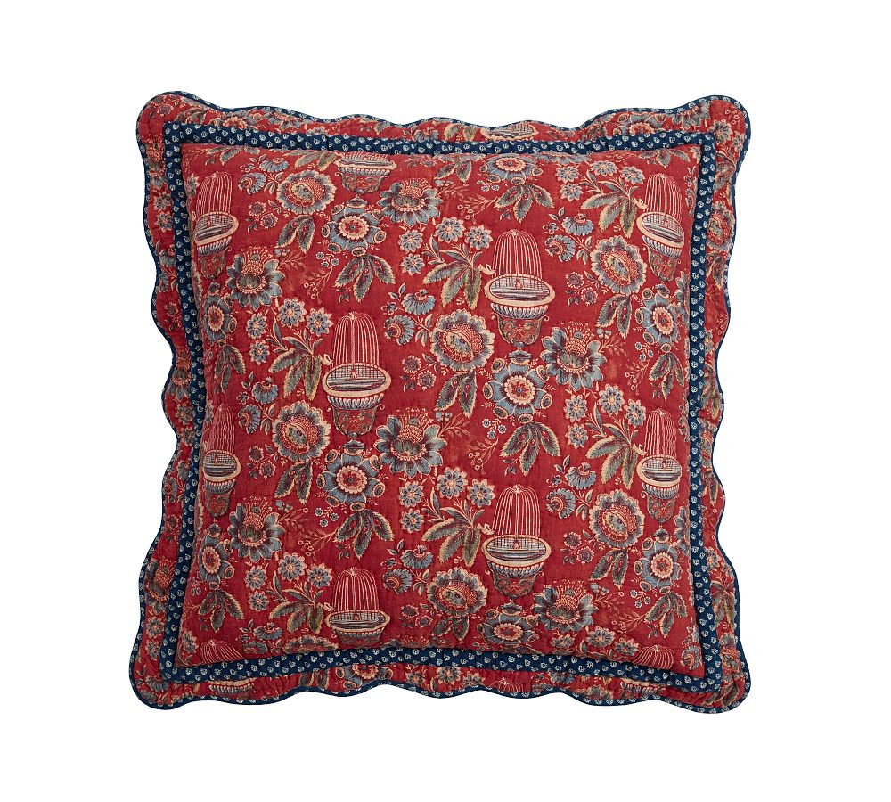 Bridget Handcrafted Reversible Quilted Sham | Pottery Barn