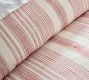 Hawthorn Striped Cotton Duvet Cover | Pottery Barn