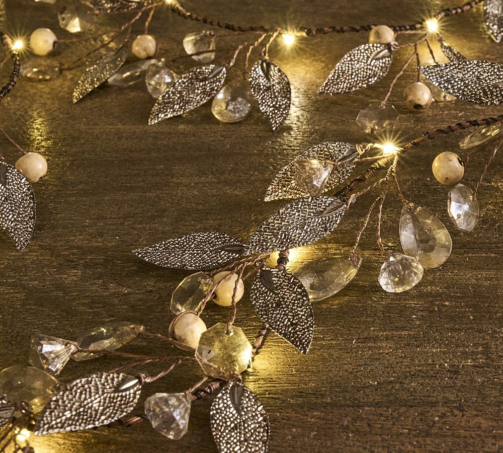 Rustic Leaf String Lights | Pottery Barn
