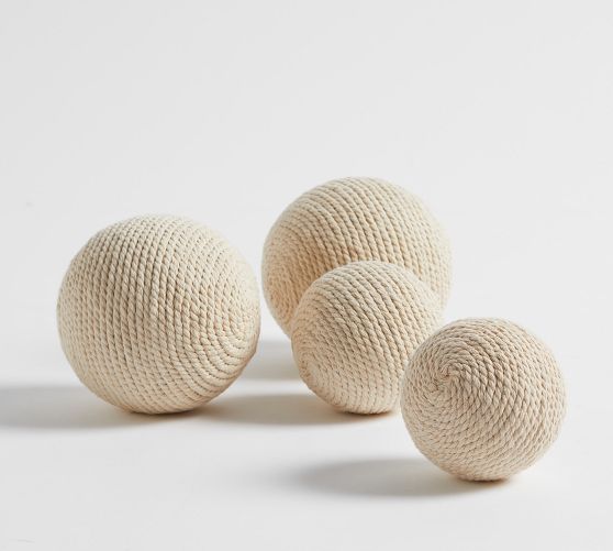 Rope Decorative Spheres | Pottery Barn