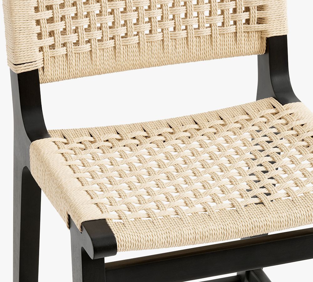 Fenton Woven Counter Stool | Pottery Barn