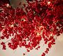 Lit Faux Red Berry Wreath & Garland | Pottery Barn
