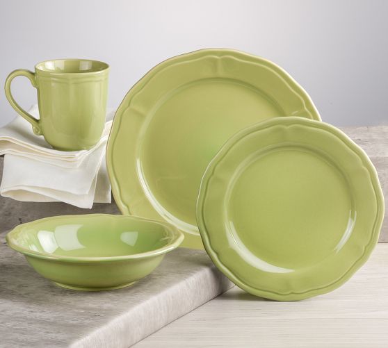 Sienna Stoneware 16 -Piece Dinnerware Set | Pottery Barn