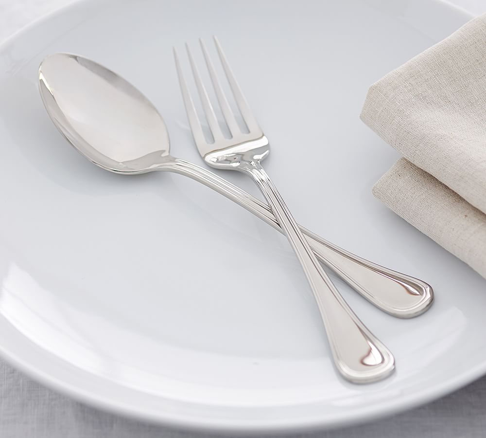 Fortessa Katherine Stainless Steel Serving Utensils | Pottery Barn