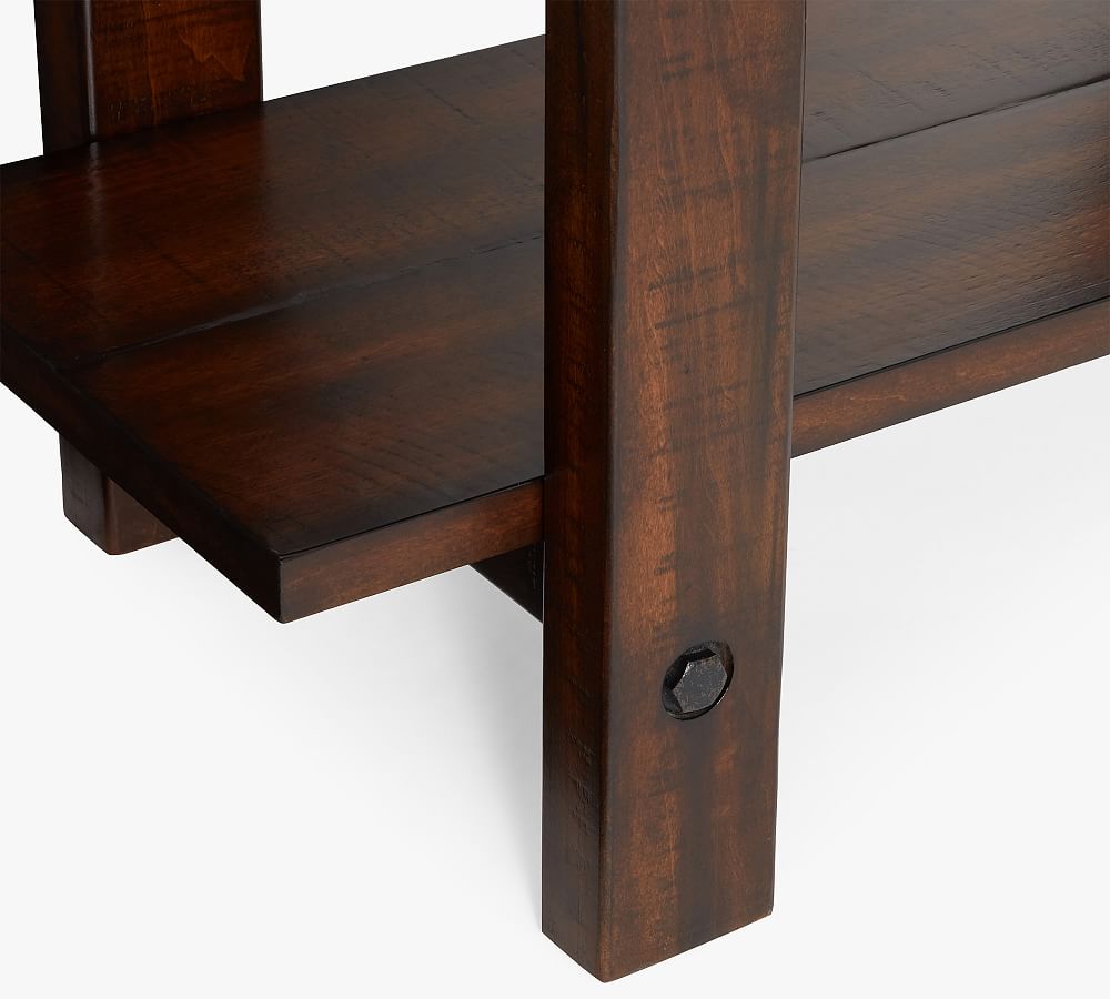 Benchwright Narrow Open Bookcase | Pottery Barn