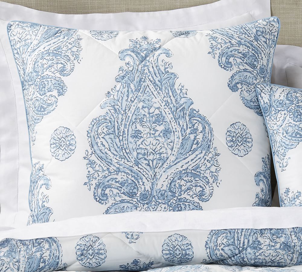 Imani Medallion Reversible Pillow Sham | Pottery Barn