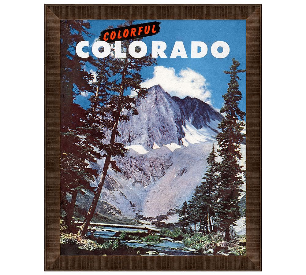 Colorful Colorado Print | Pottery Barn